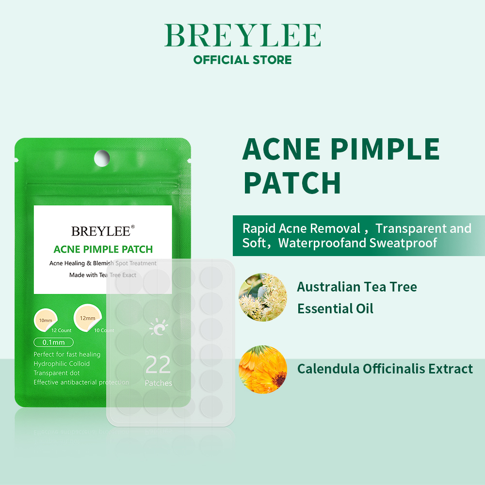 BREYLEE Acne Pimple Patch Acne Treatment Stickers Blemish Face Mask ...