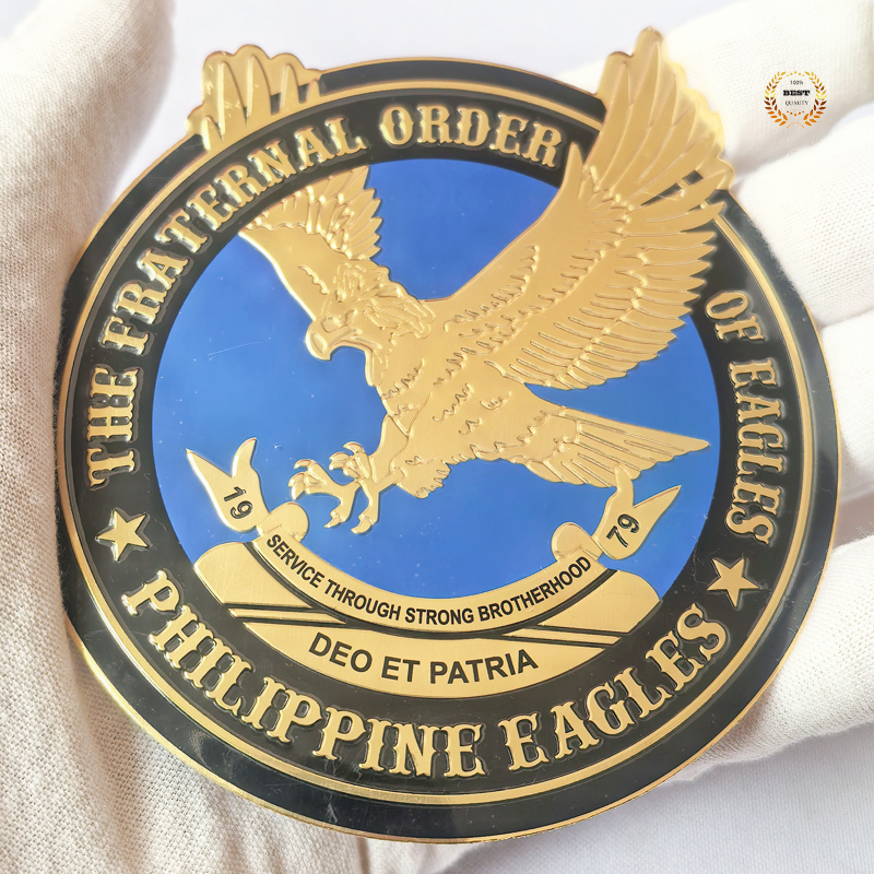 New Flexible Metal 3.5-Inch Eagles Motorcycle Emblem Bendable Eagles ...