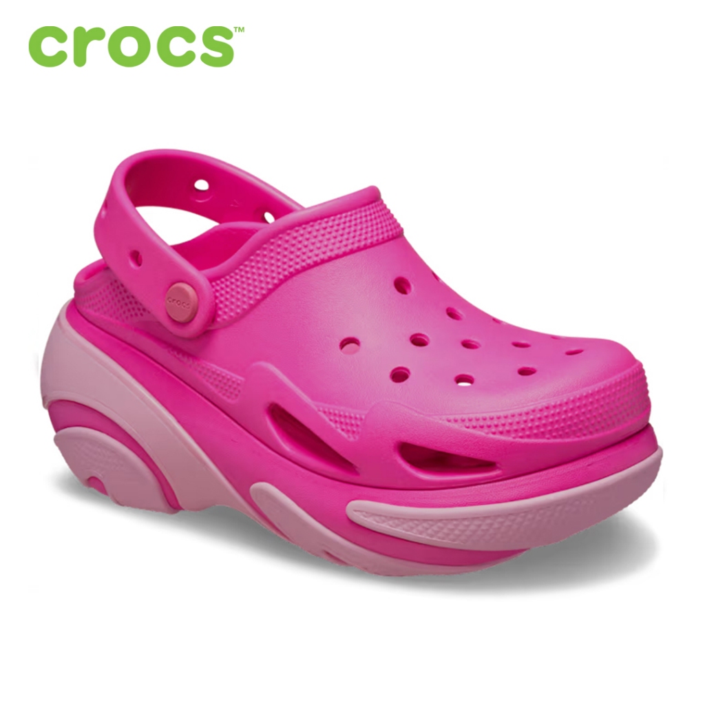 Crocs bubble crush clog Slippers with holes | Shopee Philippines