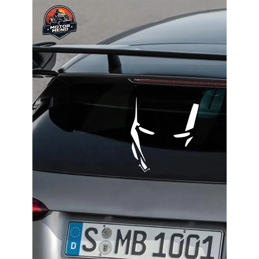 Iron Man Car Sticker Car Hood Reflect Light Decal fit Auto Car Truck ...