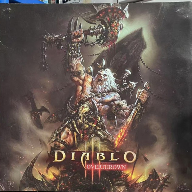 DIA-BLO III Barbarian PVC Action Figure Dia-blo 3 Overthrown Toy 30cm / 12" | Shopee Philippines