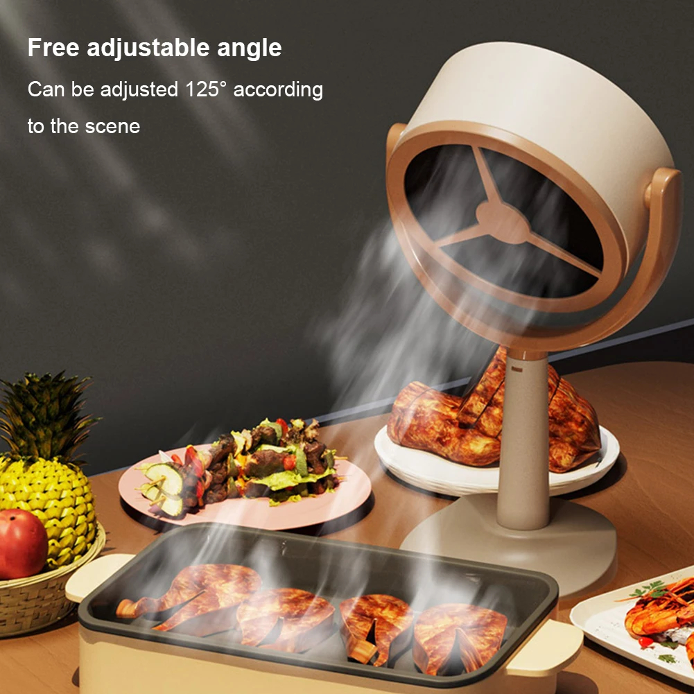 Desktop Range Hood Mini Kitchen Hood Portable Household Barbecue Hot ...