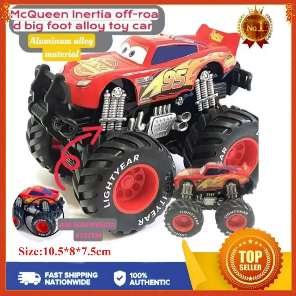 【Free Shipping】Upgraded Car Mobilization Lightning McQueen Black Storm ...