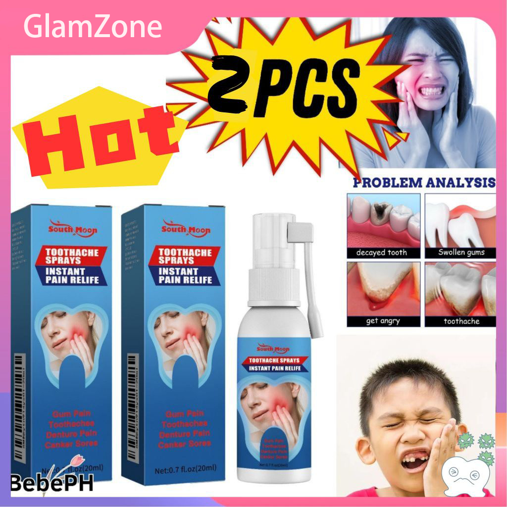 Toothache Spray Instant Pain Relief Spray 100% Effective Oral Spray For ...