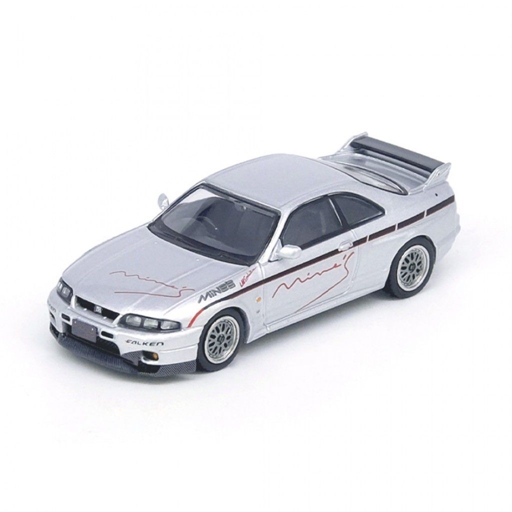 Inno64 IN64-R33-MINES-S 1/64 Nissan Skyline GR-R R33 Tuned by Mines ...