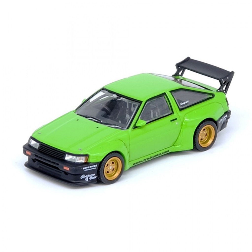 Inno64 IN64-AE86PL-GRN 1/64 Toyota AE86 Levin PANDEM ROCKET BUNNY Green ...