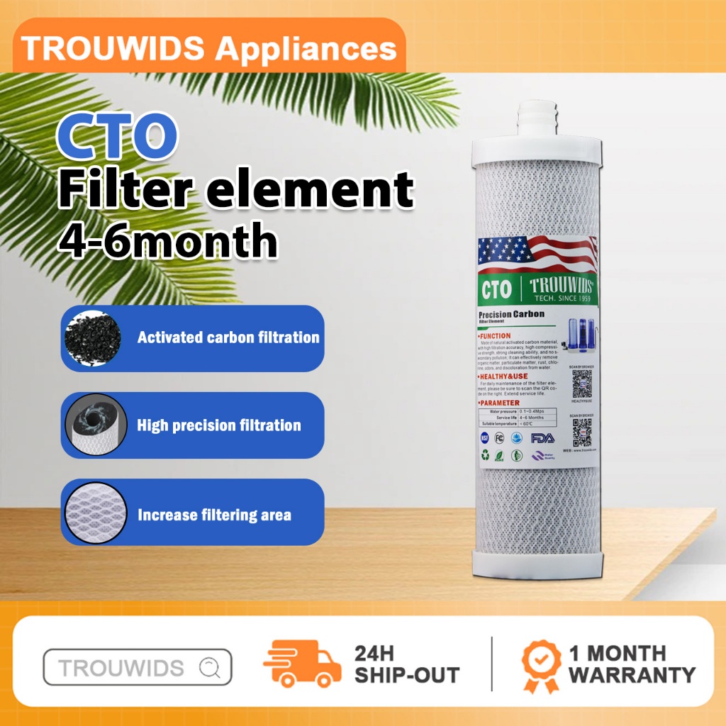 All 10inch Third Stage Filters Replacement Sediment Filter Element CTO ...