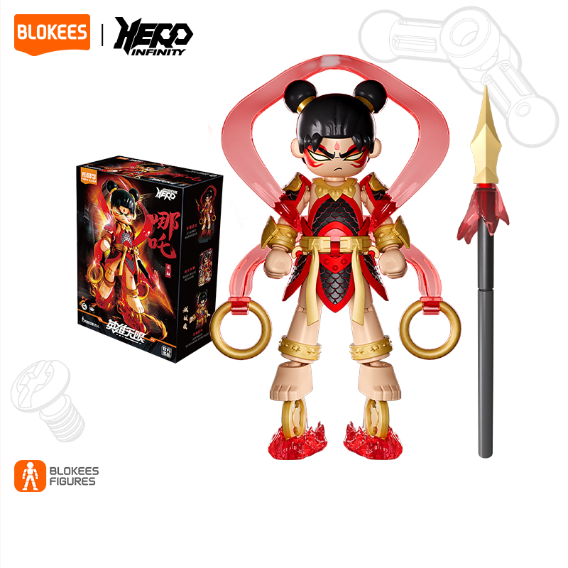 Blokees Hero Infinity Armor Version(AMV) Nezha Monkey King Yang Jian ...