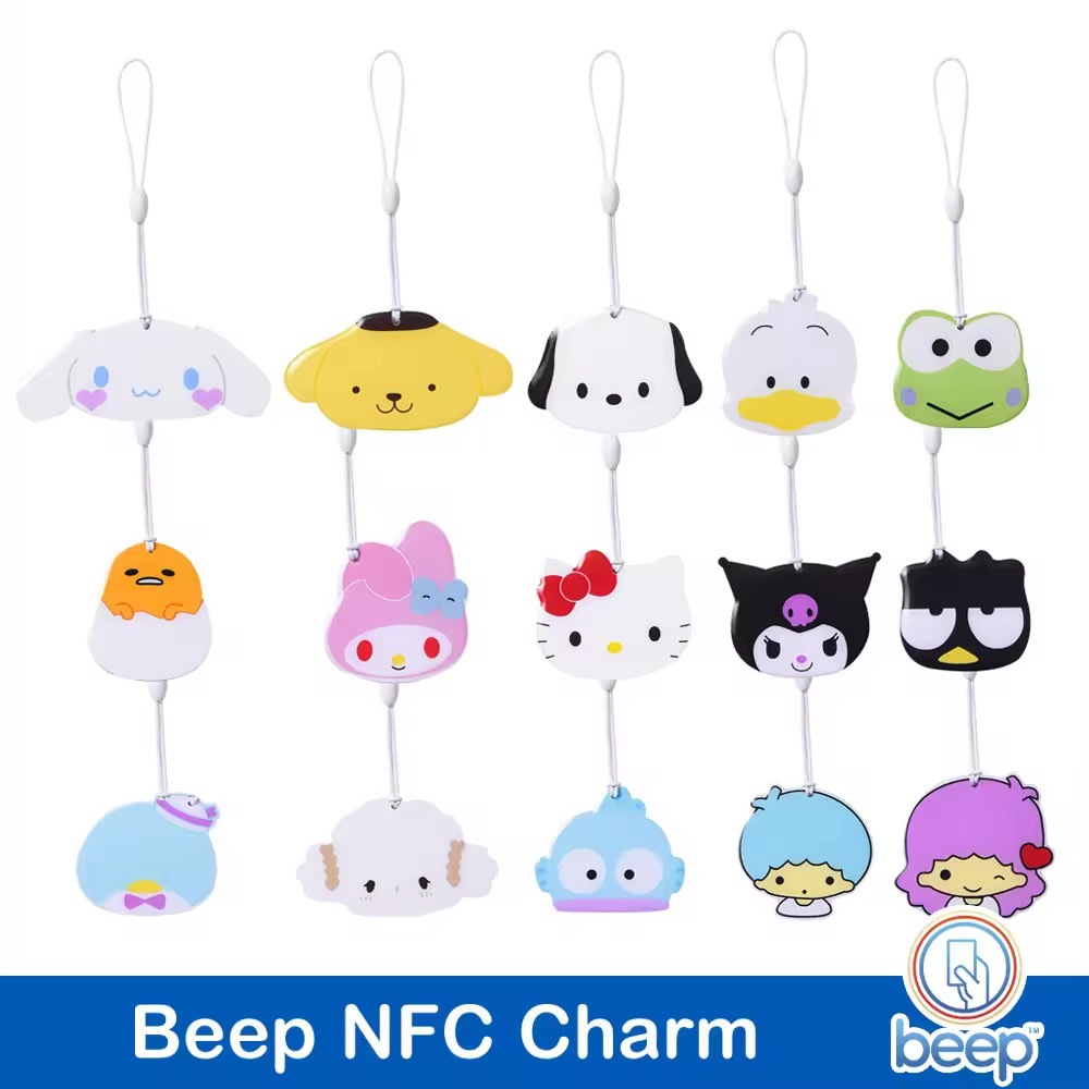 Beep Card Sanrio Beep Charm w/20 Load For LRT-1, LRT-2, MRT-3, P2P Bus ...