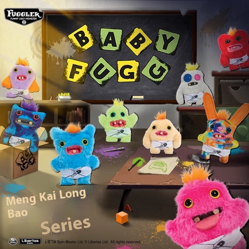 Fuggler Cute Tooth Monster baby Mini Doll Playing Tooth baby Ugly Funny ...