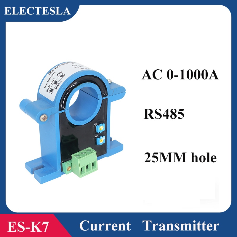 Hall Current Transducer AC 50A 100A 200A 300A RS485 Current Transformer ...