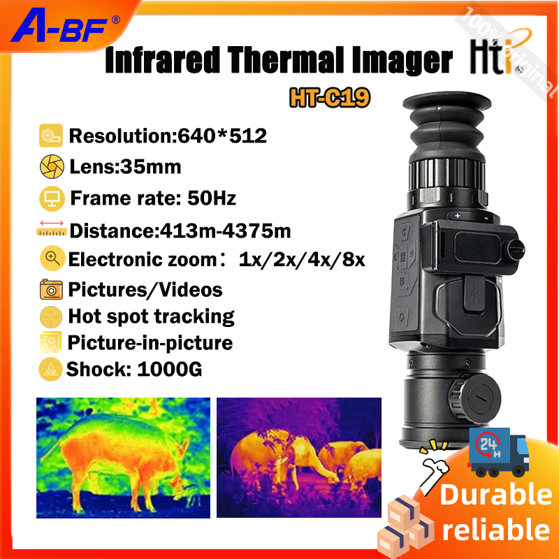 Hti HT-C19 Infrared Thermal Imager Camera 640*512 Resolution Outdoor ...
