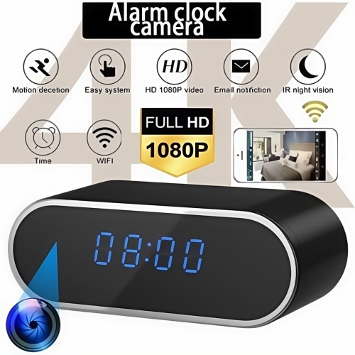 MIC-Spy Camera Mini CCTV Camera Hidden Camera Cellphon Connect 1080P ...