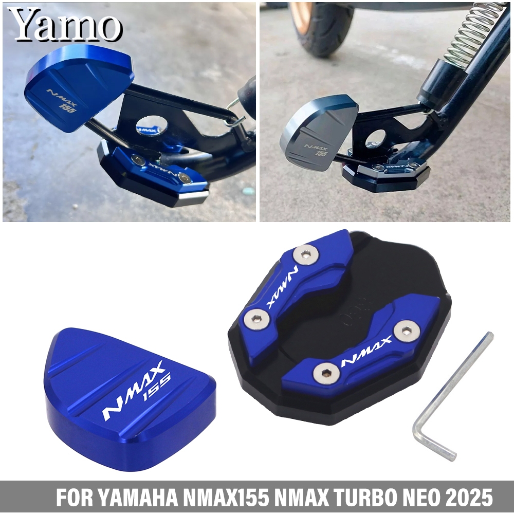 For YAMAHA NMAX155 NMAX125 Nmax Turbo neo 2025 NMAX V3 Foot Side Stand ...