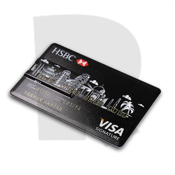 Customized Bank Card Shape Creative USB 2.0 1GB 2GB 4GB 8GB 16GB 32GB ...