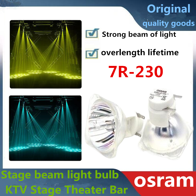 Original Osram 7R-230W Mobile Beam Light Bulb For KTV bars and theaters ...