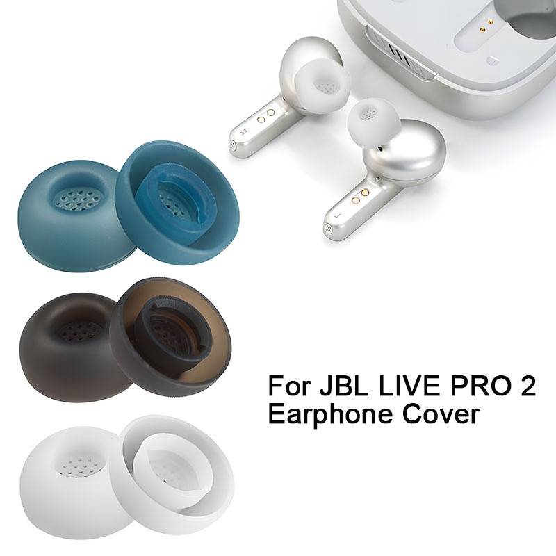 3 pairs of JBL LIVE PRO2 headphone covers with ear caps compatible with ...