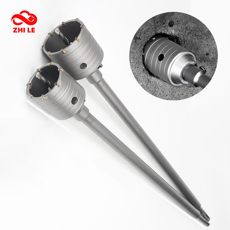 30mm-100mm 1Pcs Carbide Cement Hole Saw Concrete Brick Drill Bit Long ...