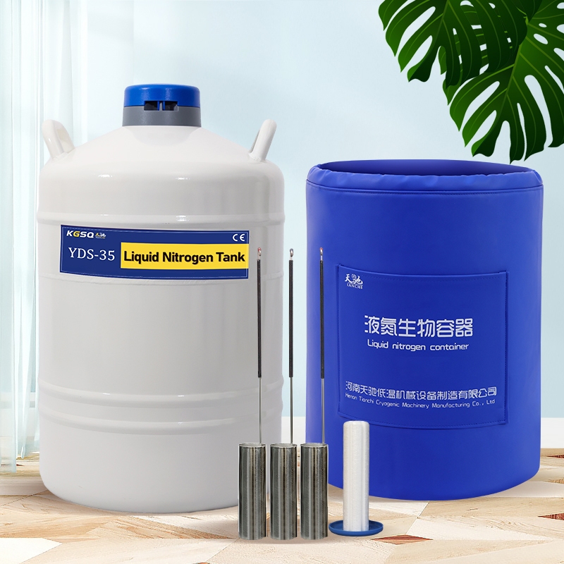 35/30L Liquid Nitrogen Tanks Cryo ln2 Containers Bovine Semen Storage ...