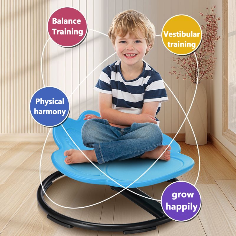 Children's sensory rotating chair, autistic children's rotating chair ...