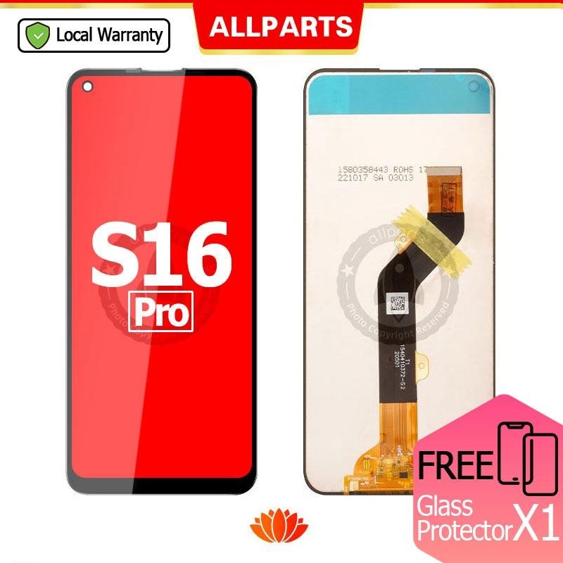 Display for Itel S16 Pro LCD Touch Screen Digitizer Replacement ...