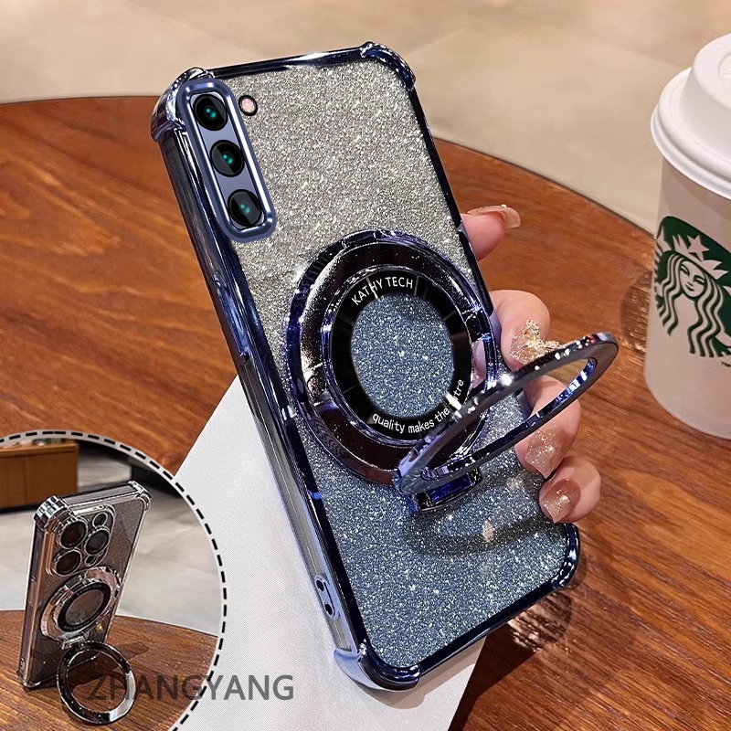 Case For vivo v27 v27 Pro v27e Electroplated four corner anti fall ...