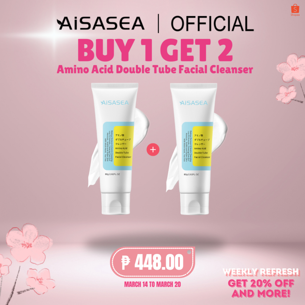 AISASEA Amino Acid Double Cleanser Oil control Deep cleans pores 80g ...