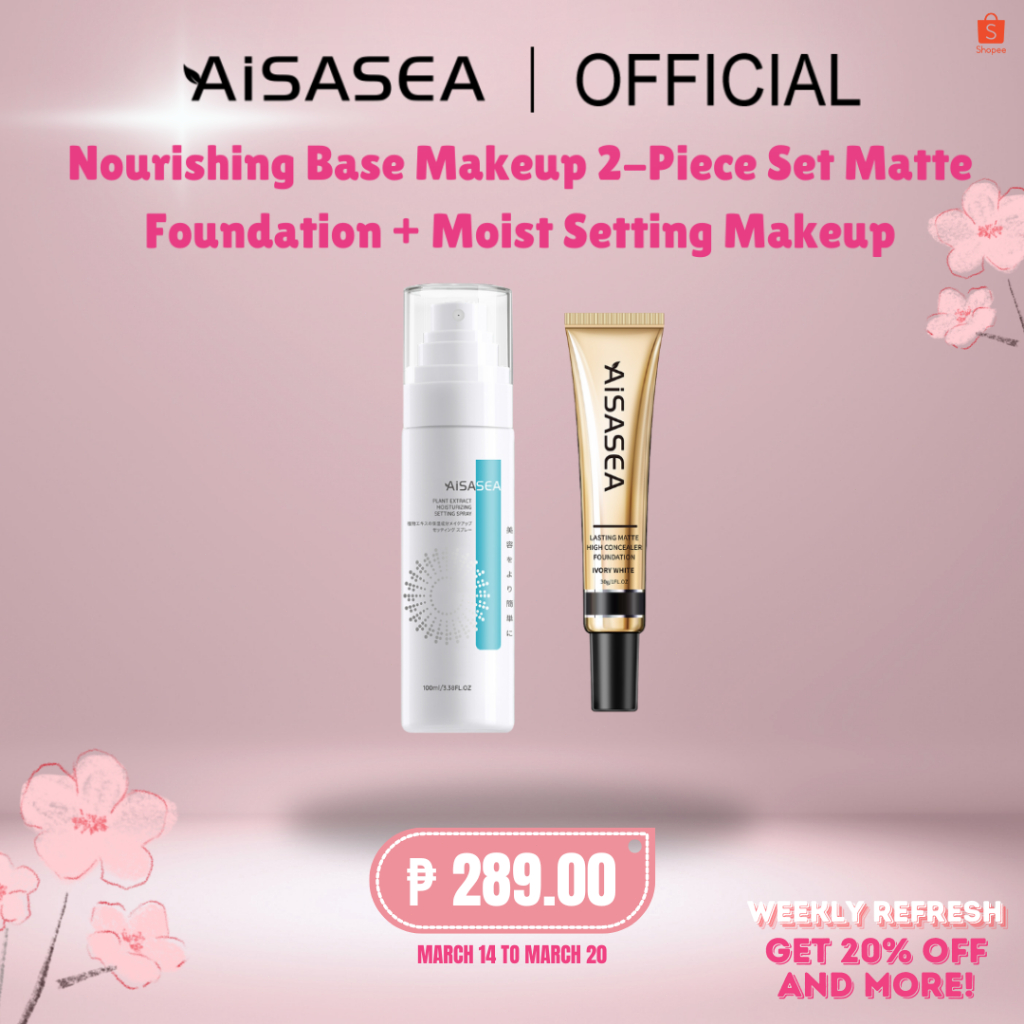 AISASEA Long-Lasting Base Makeup CP! Matte Coverage Nourishing ...