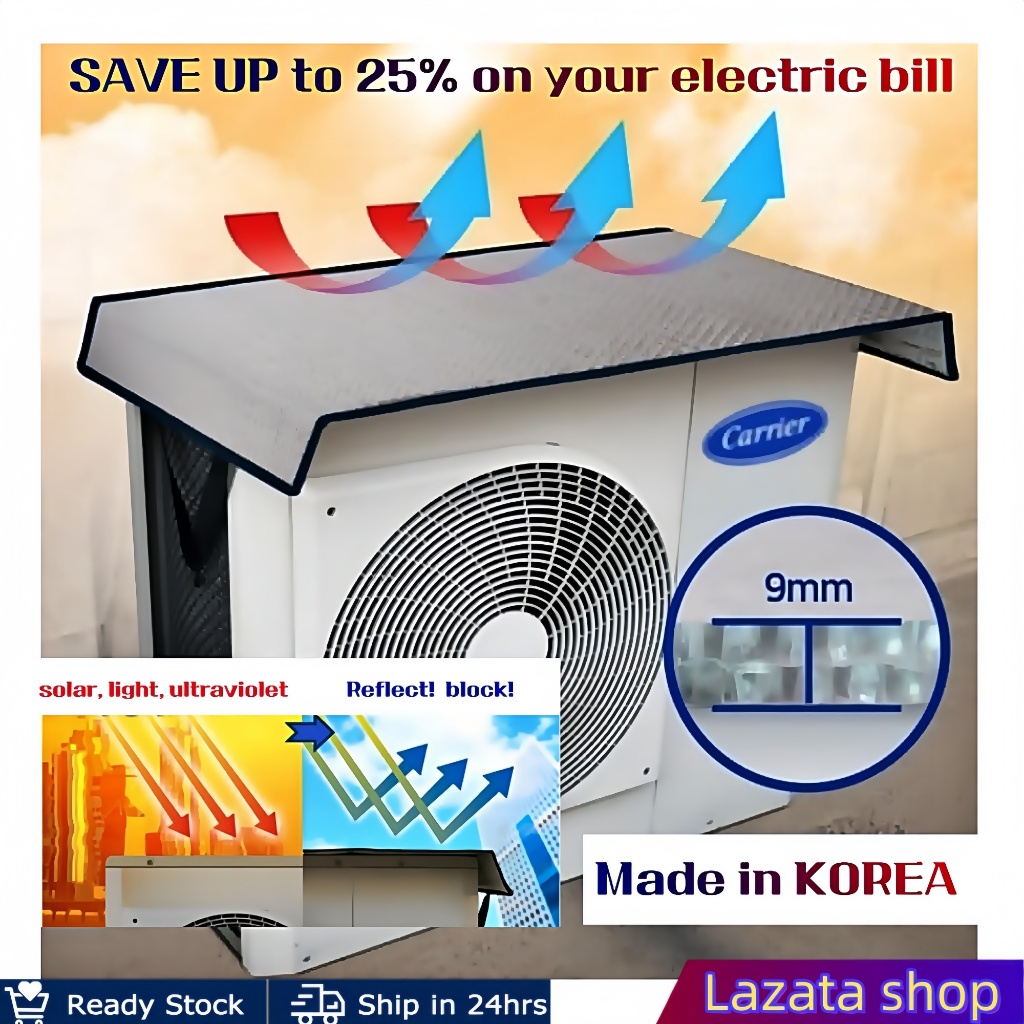 95cm*50cm AirCon Cover ( Outdoor Unit )/saving on electric bills up to ...
