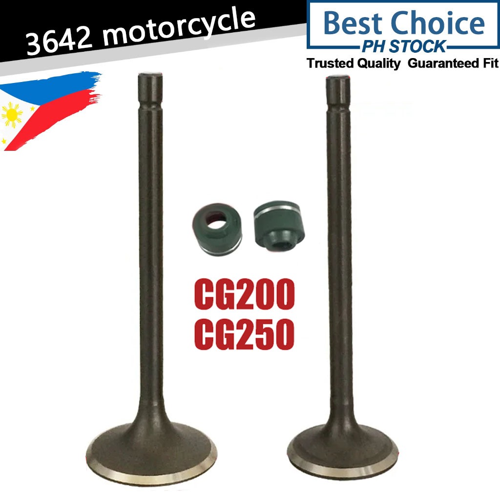 Honda CG200 CG250 Motorcycle Engine Valve Intake Exhaust Stem Valve Oil ...