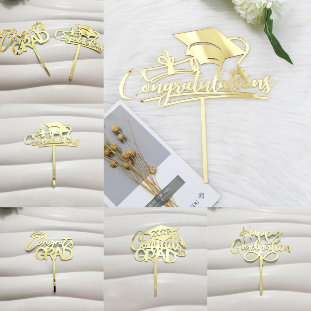 Shop cake topper graduation for Sale on Shopee Philippines