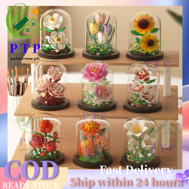 【Ready Stock】Compatible Eternal Flowers Accumulated Wood Flowers ...