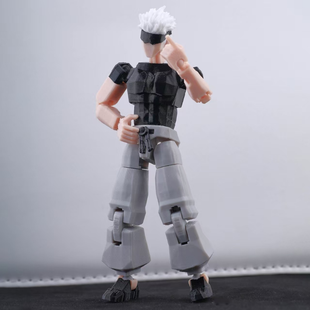 Gray Pants Gojo Gojo Movable Joint Movable Lucky 13 Dolls | Shopee ...