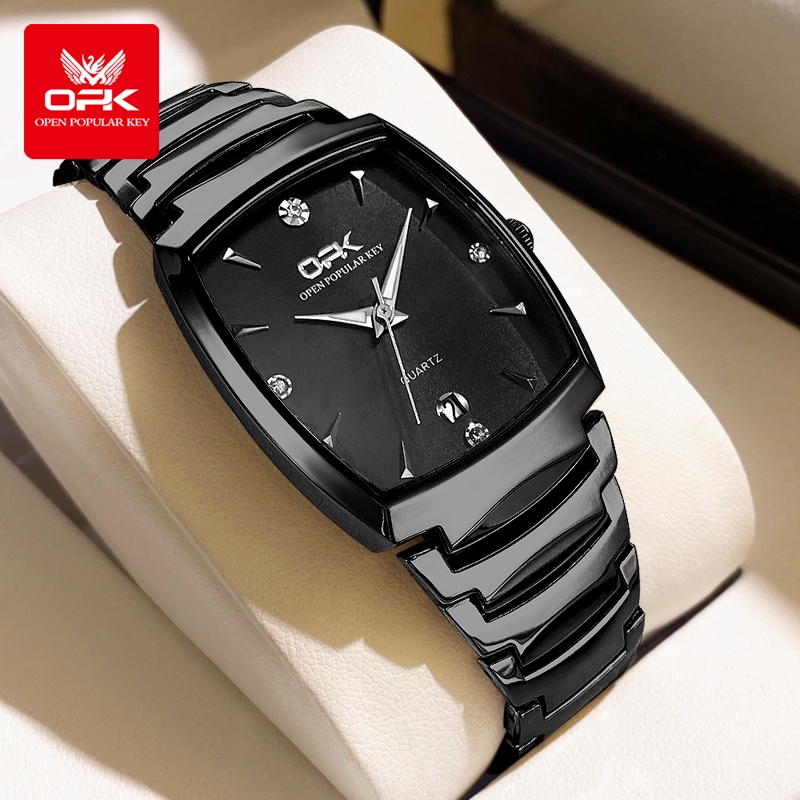 OPK Watch For Men Mens Waterproof Original Stainless Steel Quartz ...