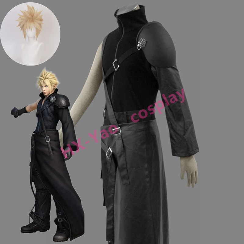 [Ready Stock] Final Fantasy VII cosplay Anime Costume Cloud Strife ...