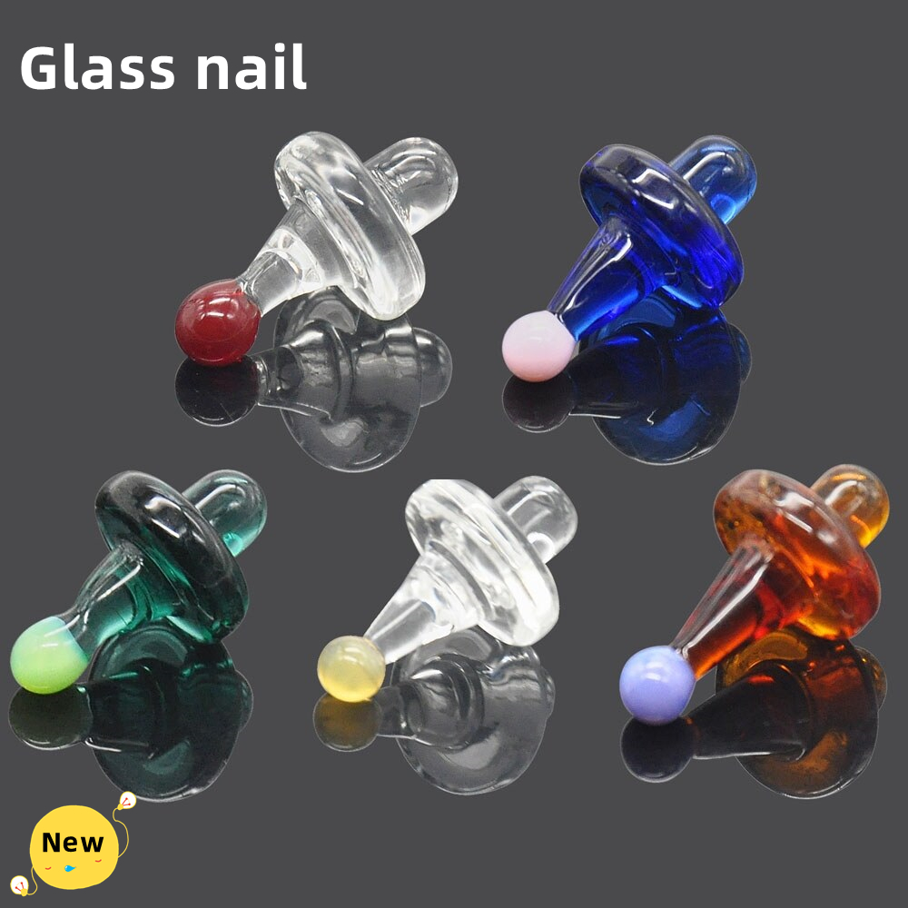New Premium Universal Solid Colored Glass UFO Carb Cap Dome for Glass ...