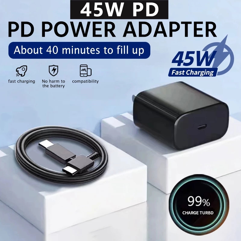 (Free) Original 45W Super Fast Charger Adapte Wall Charger PD 3.0 ...