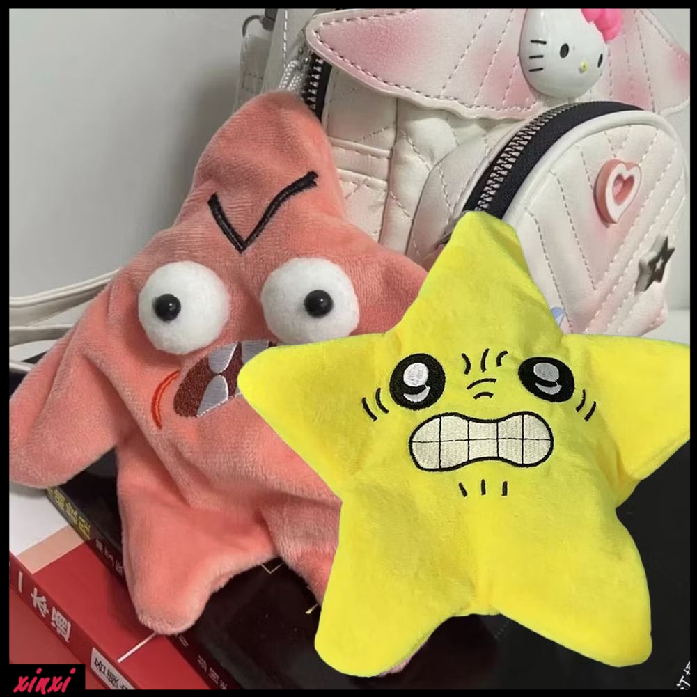 Angry Jumping Star Rechargeable Plush Toy Moving Doll Backpack Keychain ...
