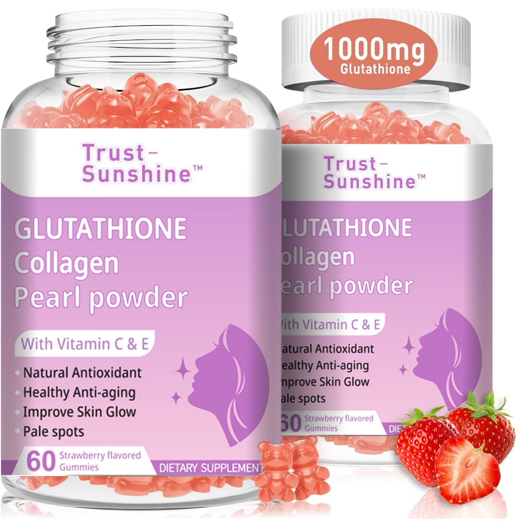Trust sunshine /Glutathione Collagen Pearl powder Whitening and skin ...