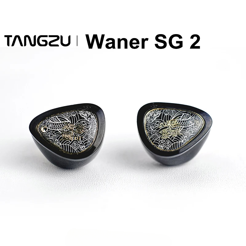 New Tangzu Waner 2 10mm Dynamic Driver In-ear Earphone IEM MIC Metal ...