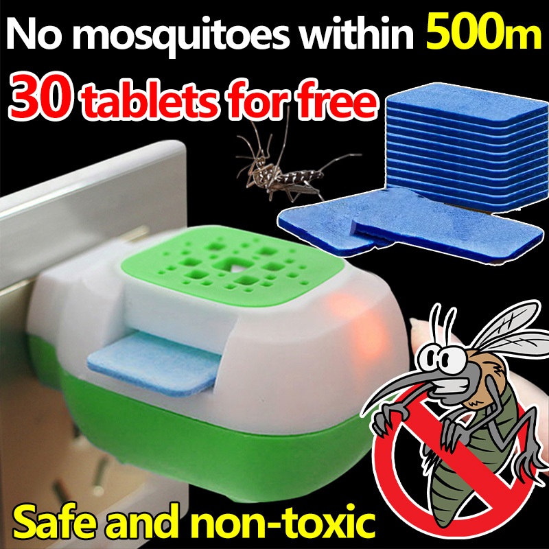 【Free 30 tablets】Electric Mosquito Repellent for Baby Tasteless ...