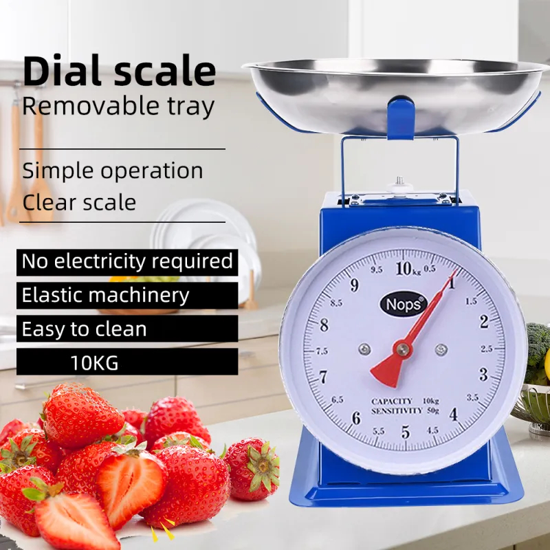 【COD】10Kg Stainless Steel Tray Kitchen spring, kitchen scale, student ...