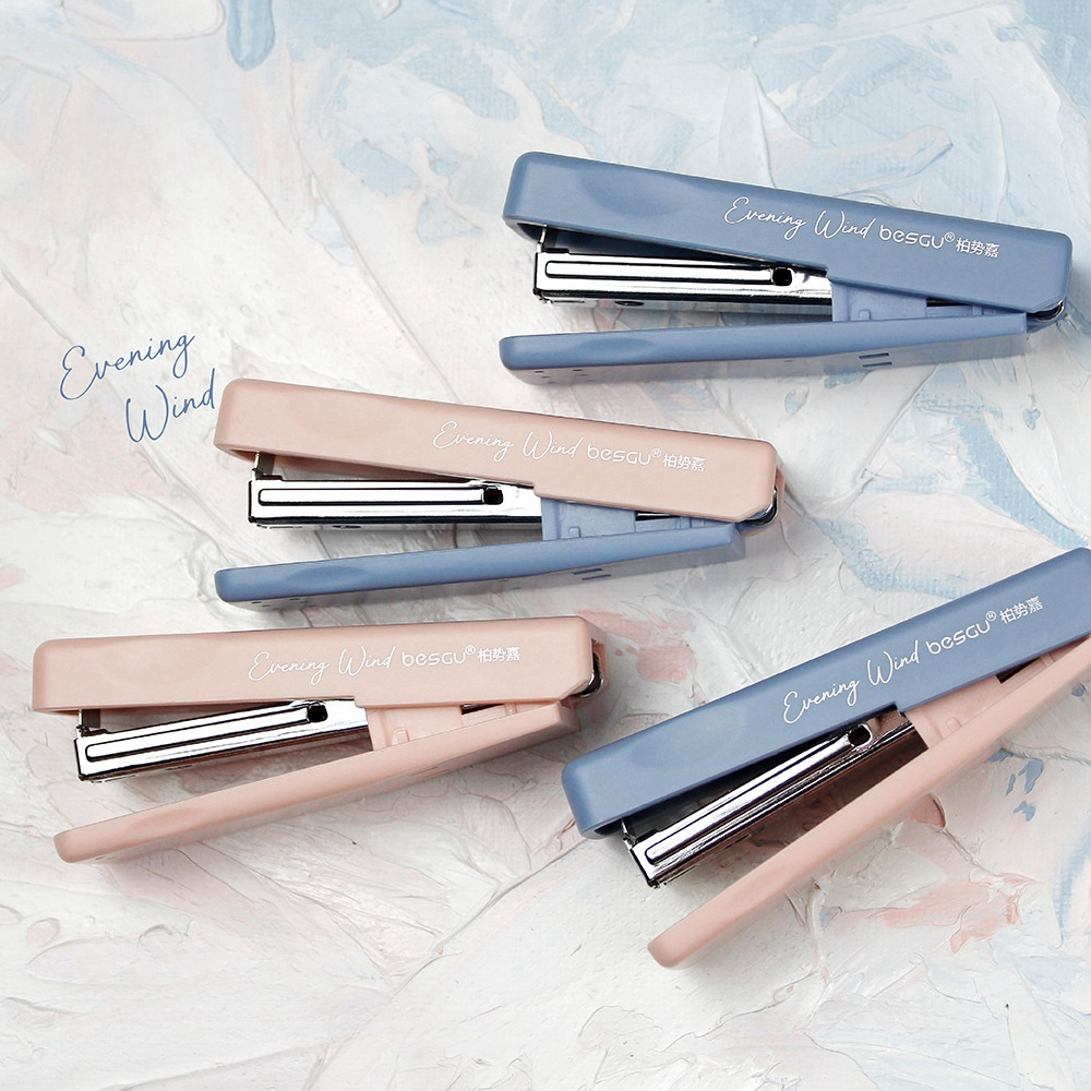 Penlab Evening Wind Folding Stapler Set Mini Portable Hitting Color ...