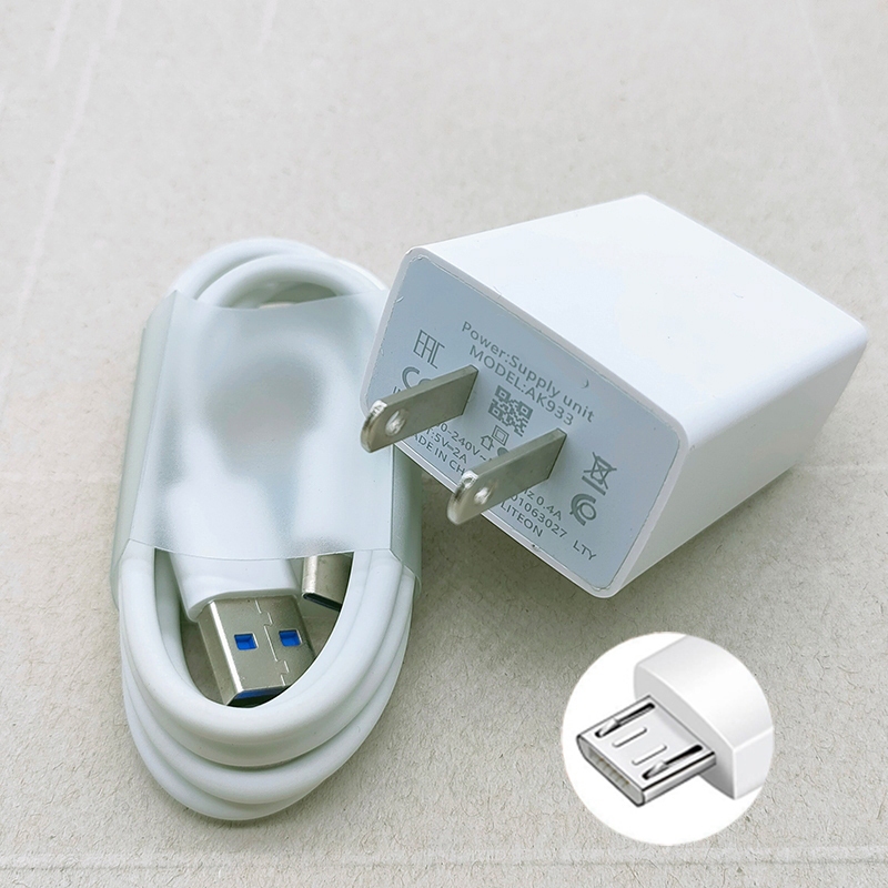 For Oppo Charger Fast Charger 25W Micro USB+Type C Cable 2IN1 Adapter ...