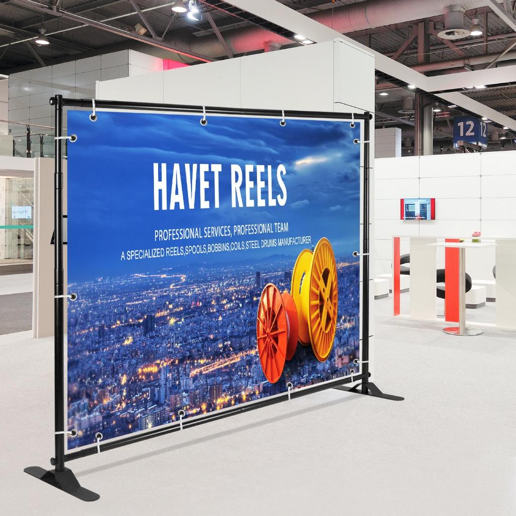 250cm x 250cm /8ft. x 8ft Heavy Duty Background Stand Backdrop Support ...