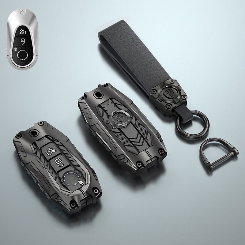 Metal Shockproof Car Key Cover Casing Accessories For Mercedes Benz BGA ...