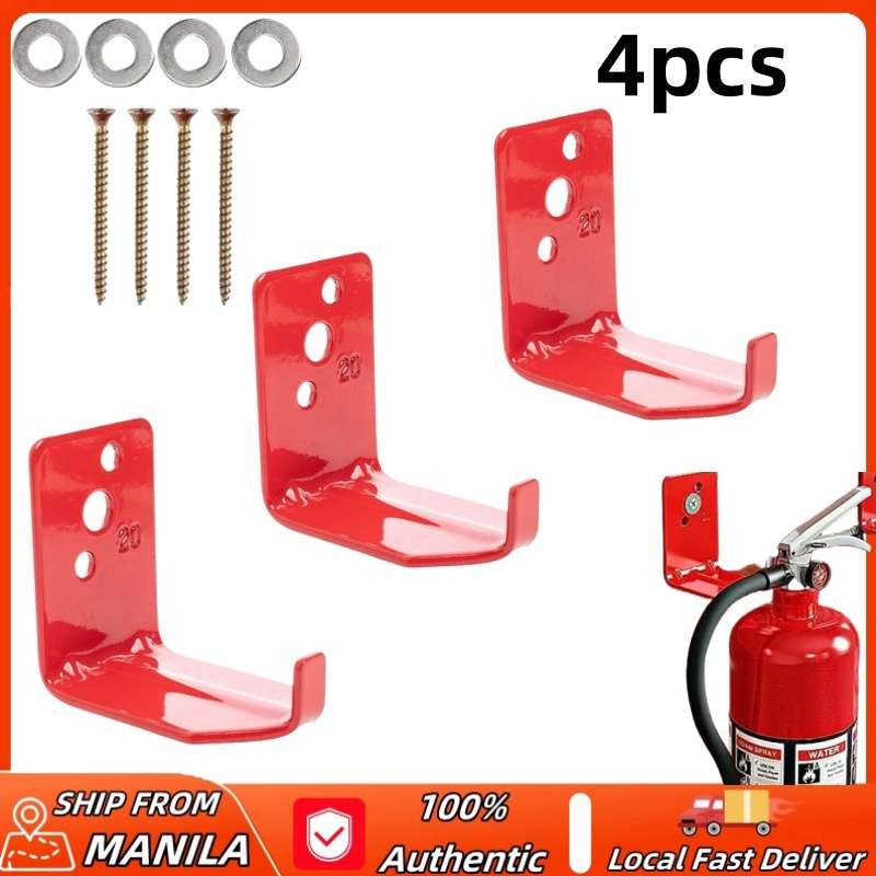 4pcs Fire Extinguisher Holder For Wall/Fire Extinguisher Rack/L Shape ...