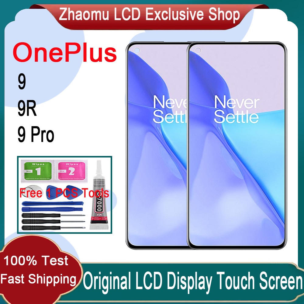 Original AMOLED Oneplus 9 9R 9 Pro LCD Display Touch Screen Replacement ...