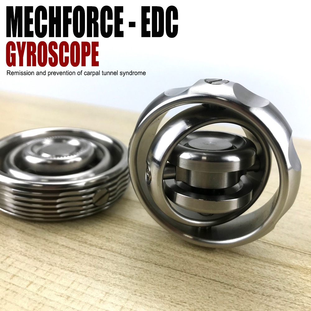 mechforce EDC Gyroscope Metal gyroscope fidget spinner decompression ...