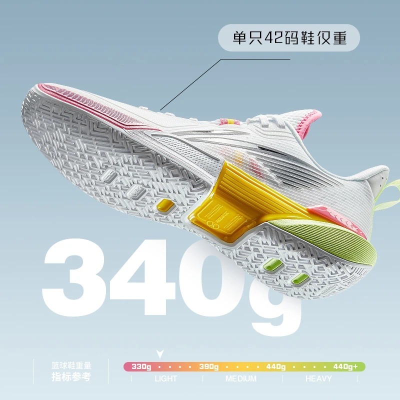 Li Ning Light Speed 2 Men's Basketball Shoes Rebound Breathable ...